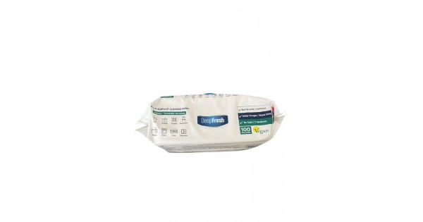 Servetele umede multisuprafete cu bicarbonat si otet Deep Fresh