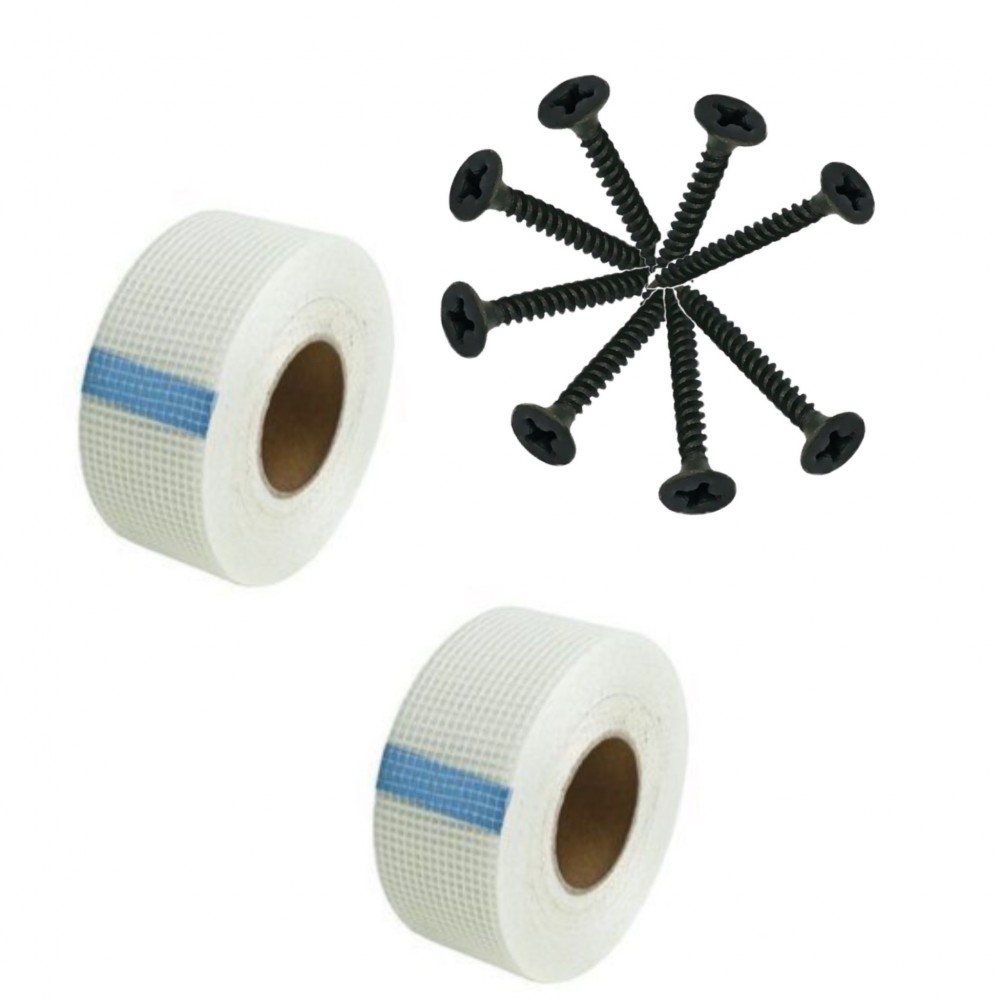 Set Banda imbinare rigips x 2buc + Surub rigips 3.5x45mm autofiletant ...